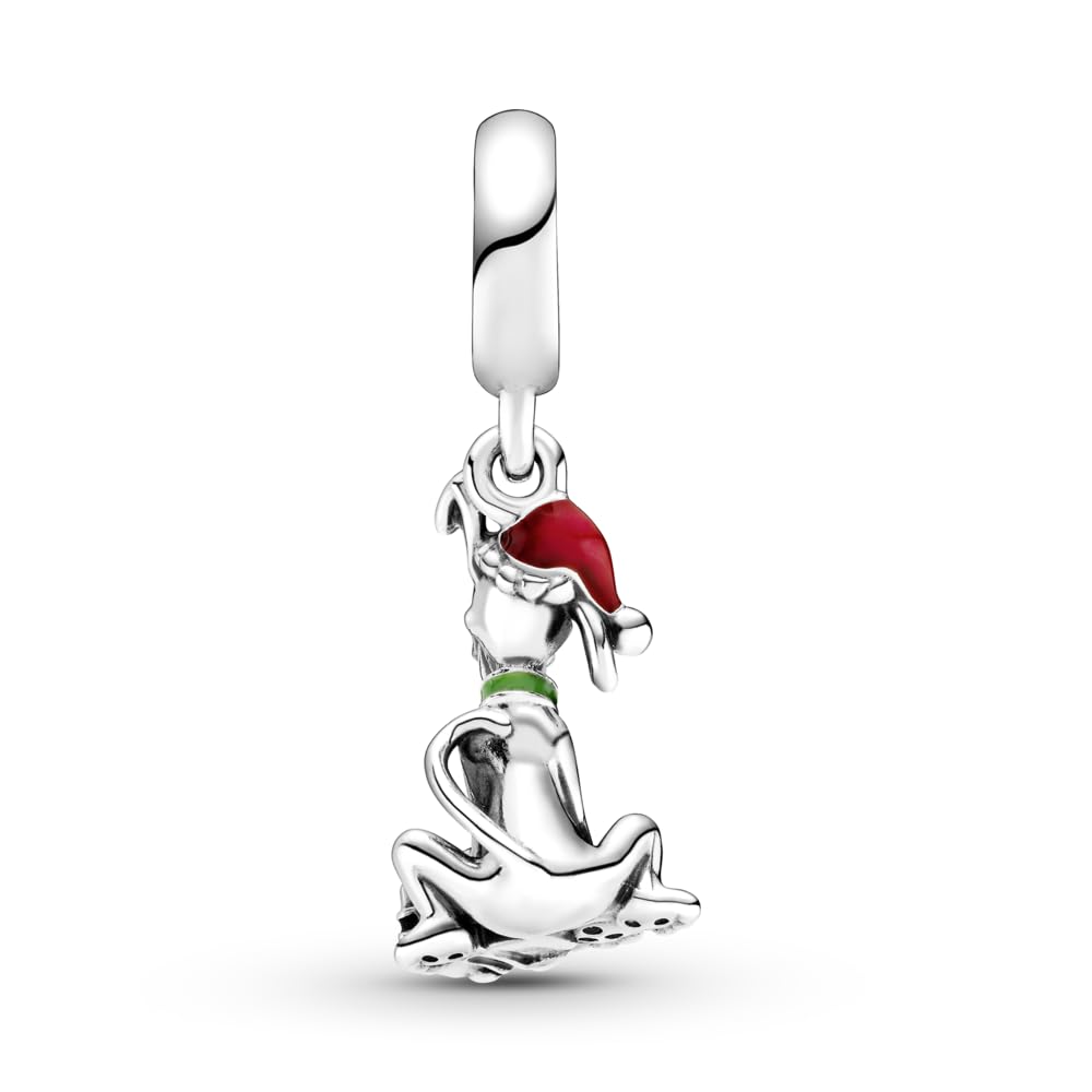 Pandora Disney Pluto and present sterling silver dang