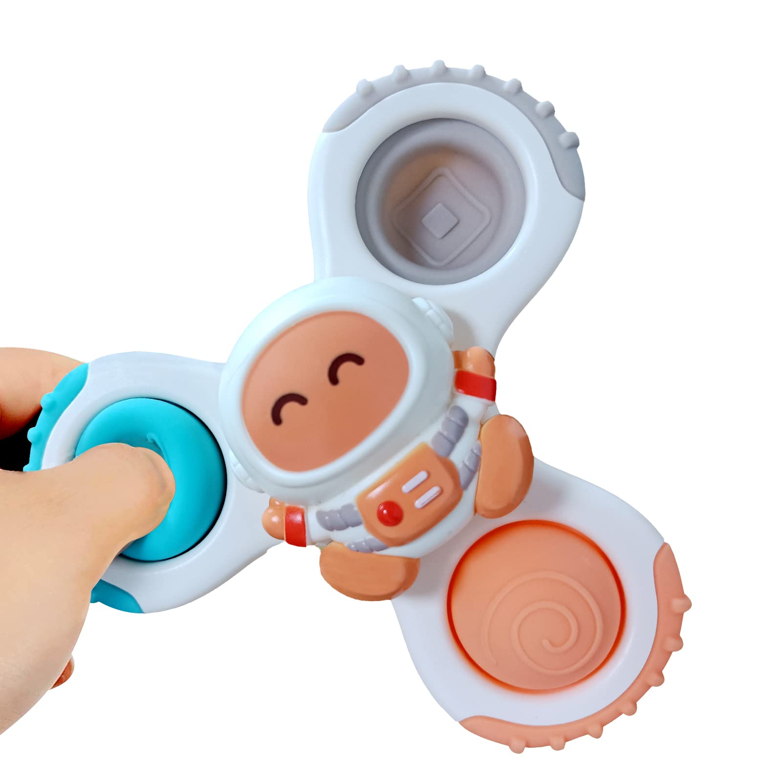 VERSAINSECT p POP IT Fidget Spinner Sensory Bath Toys,Teether Toy, Early Education Toys Garden Sculpture Outdoor