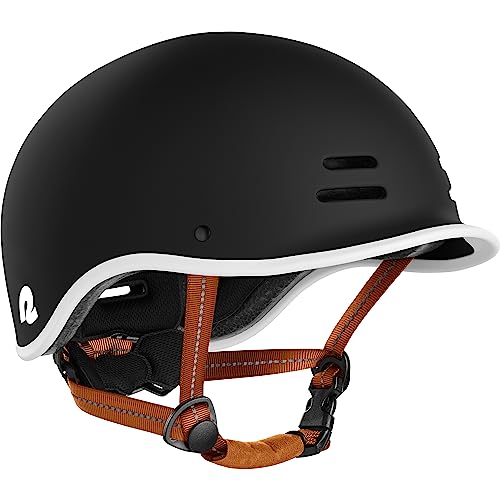 Retrospec unisex adult Bike Helmet, Matte Black, Small 54-57cm US