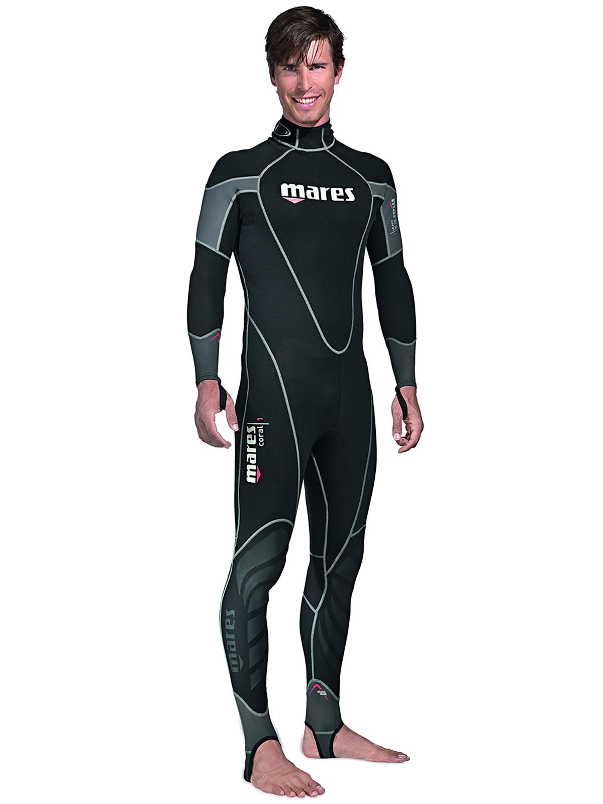 Mares Mens 1 mm Coral Full Wetsuit