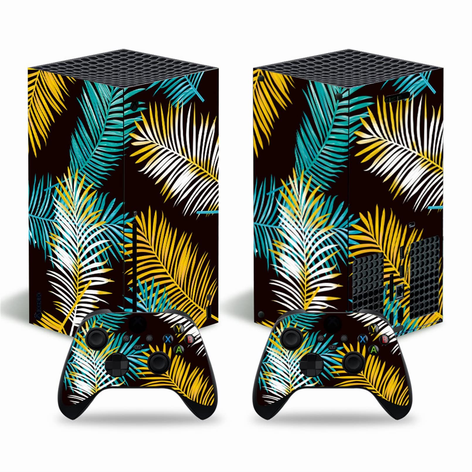Top factory Skin Decal Protective Vinyl Skin Decal Cover for Series X Console Skins Wrap Sticker with Two Free Wireless Controller Decals 63632 Decal