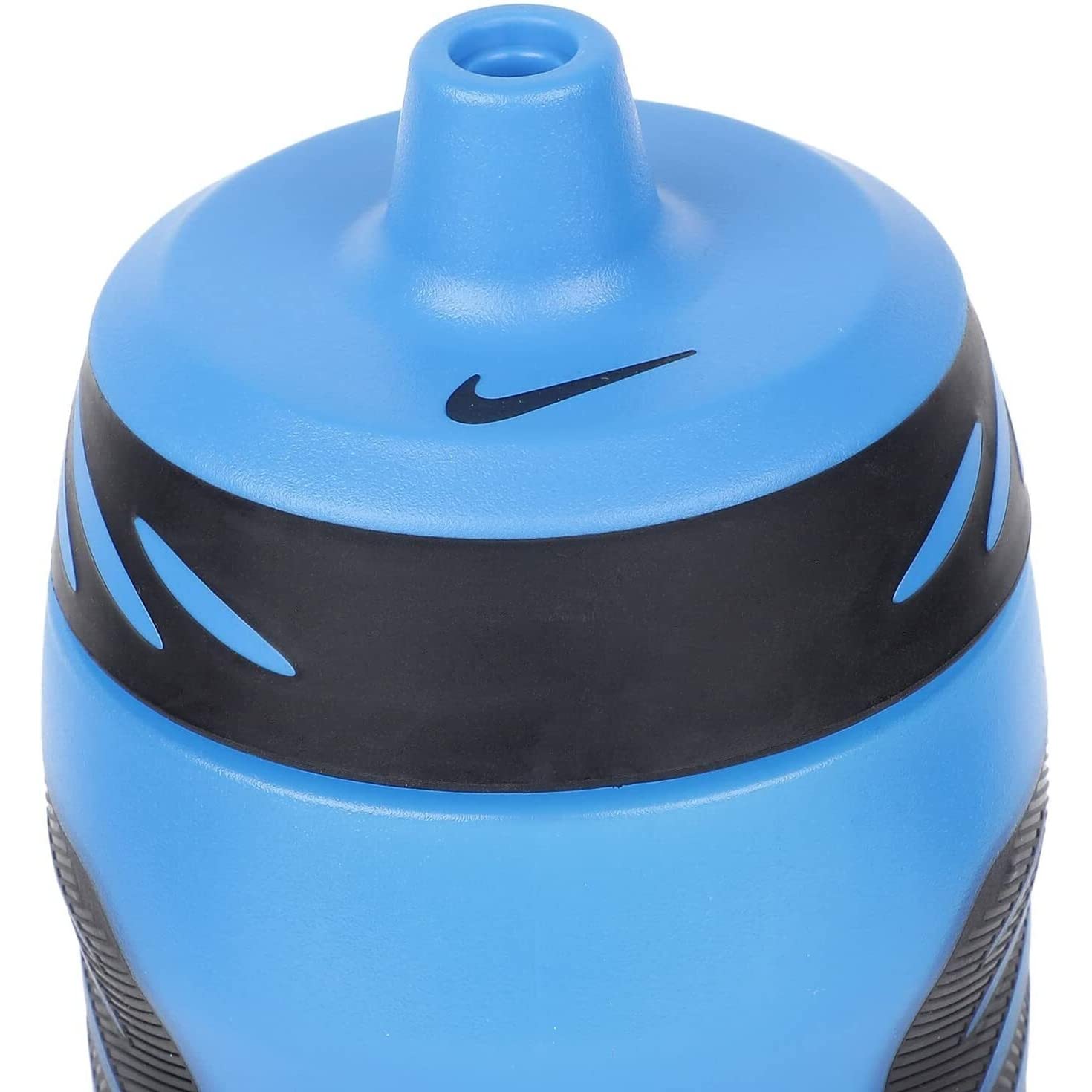 NIKE WATER BOTTLE HYPERFUEL SQUEEZE 18oz-BLUE FURY, Plastic