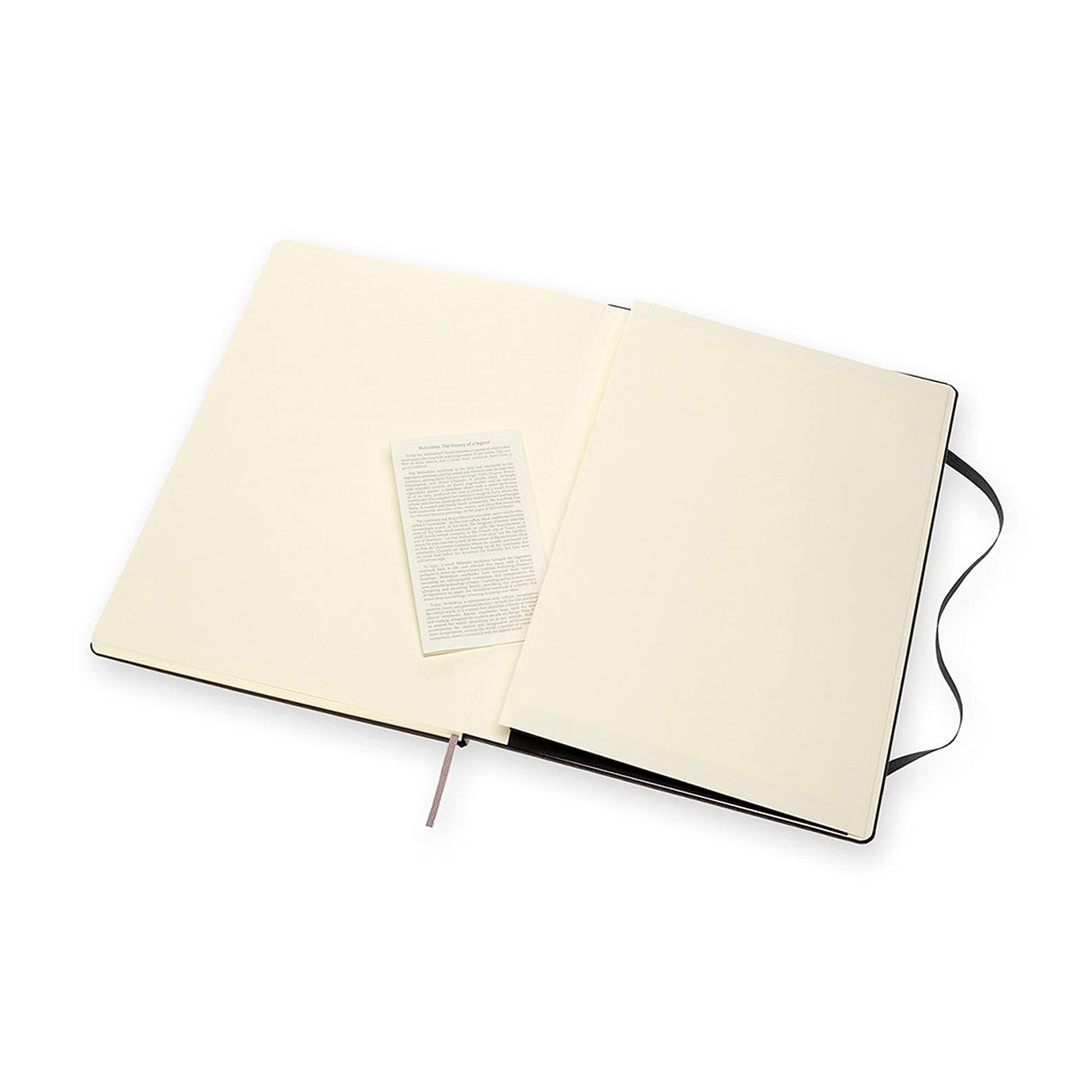 Moleskine Classic Ruled Notebook, Hard Cover and Elastic Closure, 192 Pages, Black, Size A4, 21 x 29.7 cm