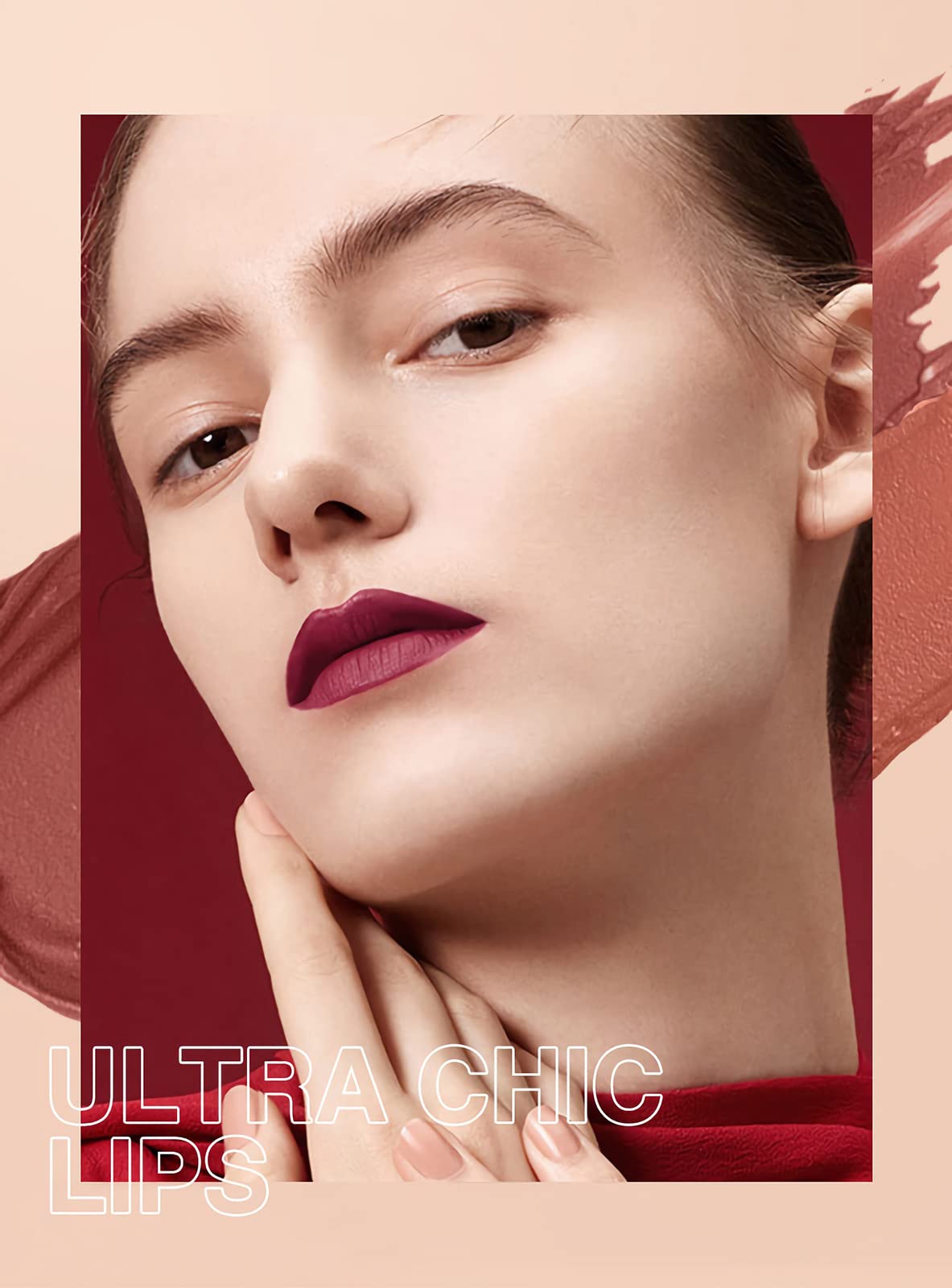 SUMEITANG 12Pcs Lip Liner and Lipstick Makeup Set, 6 Matte Nude Liquid Lip Stick With 6 Matching Smooth Lipliner pencil, All in One Waterproof Long Lasting Lipgloss, Girls&Women Lips Makeup Gift Set