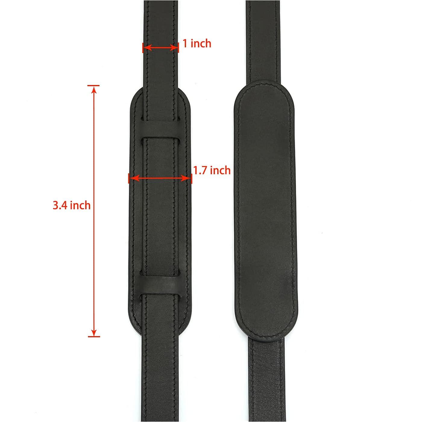OULARIO Cross Body Replacement Strap for Keep All 45 50 55 Speedy 35 40 Black with Silvver hardware