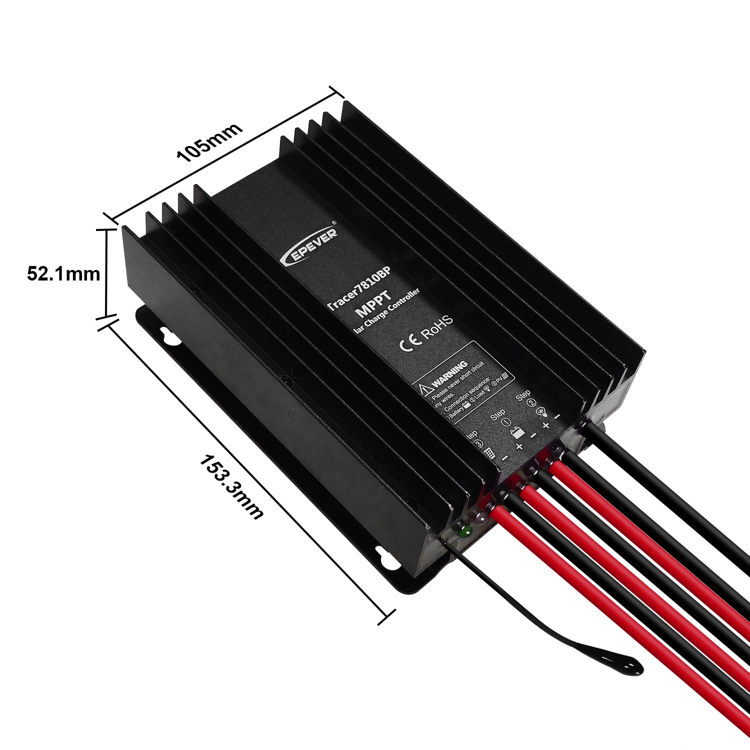 MPPT Solar Charge Controller 30A Waterproof Generator + MT50 Remote Meter + RS485-RS485 Cable, 12V/24V Auto Work, Charging Gel/Sealed/Flooded/Lithium Battery (30A+MT50+RS485-RS485)