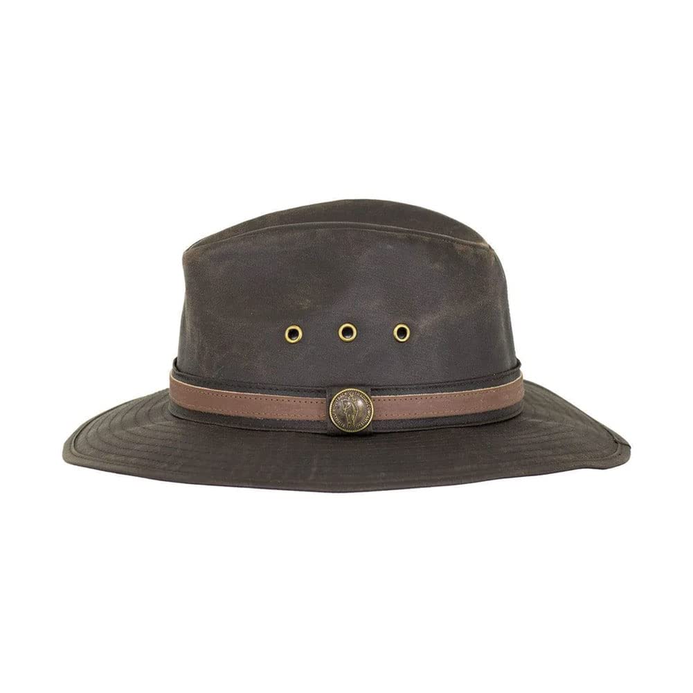 Outback Trading Unisex Crusade Canyonland Vintage Durable Breathable Water-Resistant Windproof Cowboy Hat, Brown, X-Large
