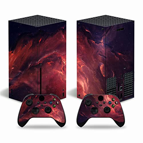 Top factory Skin Decal Protective Vinyl Skin Decal Cover for Series X Console Skins Wrap Sticker with Two Free Wireless Controller Decals 98253 Decal
