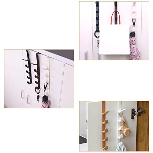 OUSIKA Coat Rack 1pcs Over Door Hanger Hanger Hanger Back Door Hanger Hook Racks