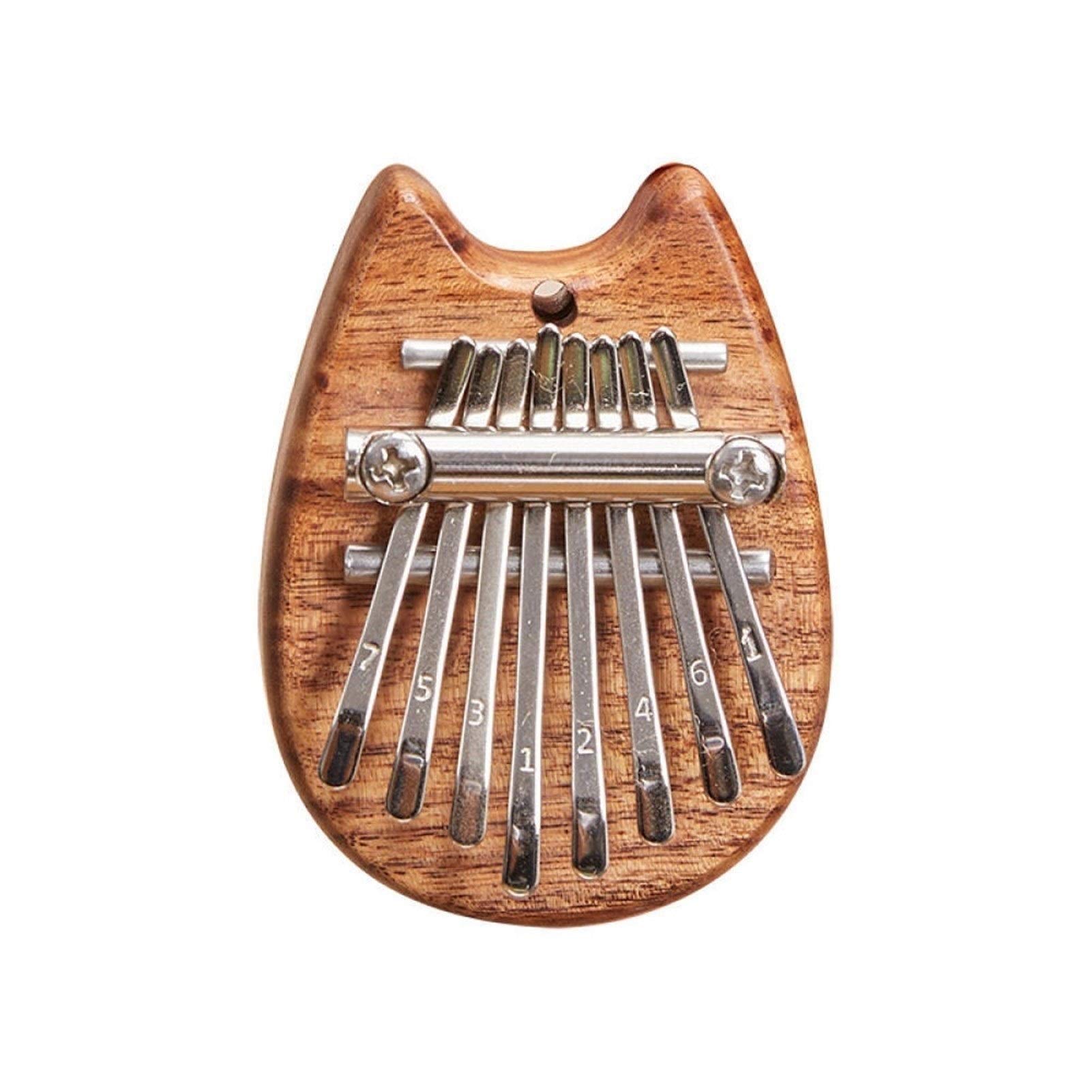 TIANMINJIEDM Thumb Piano 8-Tone Mini Kalimba 8-Tone Crystal Kalimba Finger Piano Kalymba Thumb Piano (Color : B)