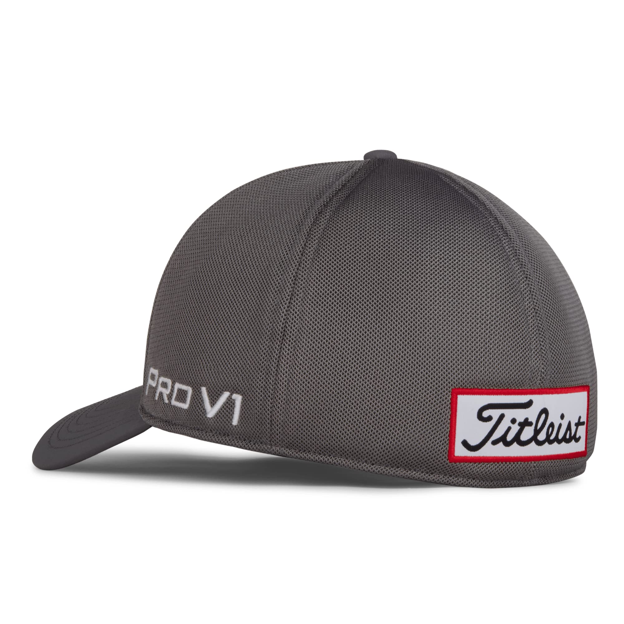 Titleist Men's Tour Sports Mesh Golf Hat Charcoal/White L/XL