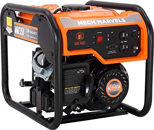 Mech Marvels MM2350 Portable Generator, Orange