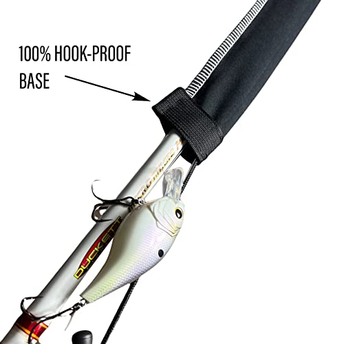 UPRVR Baitcast Rod Sleeve - Gen 2 Red Magnum XL (7'6"-8' Rods)