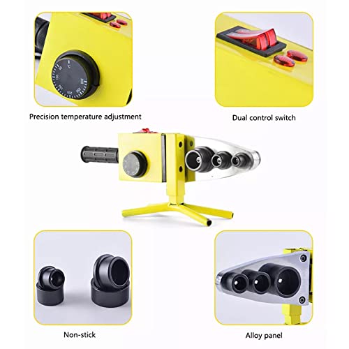Suerthy Pipe Fusion Welder, Handheld Socket Fusion Welder, Save Time and Energy, Increase and Thicken, 260v, 1500w Practical Hand Tool, for Induatrial Use (Size : Profesional 1500W)