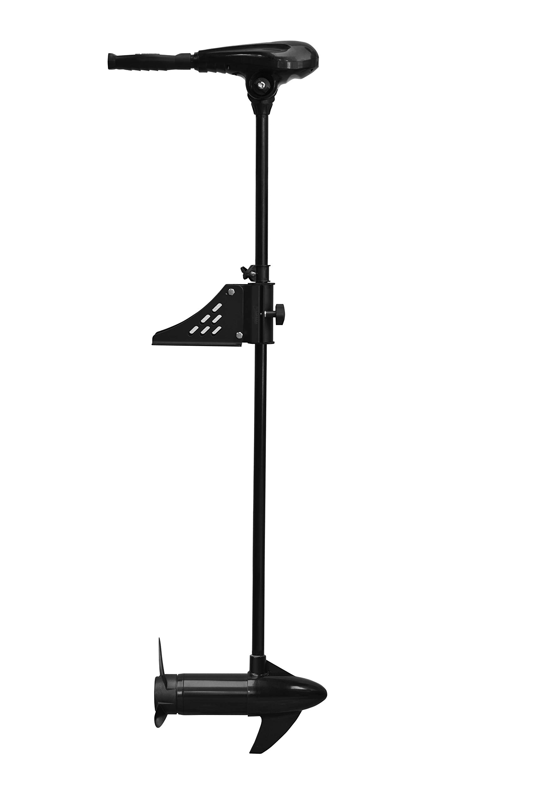 Newport Pontoon-Series 55lb Thrust Saltwater Electric Pontoon Trolling Motor with Deck Mount Bracket & 55" Shaft