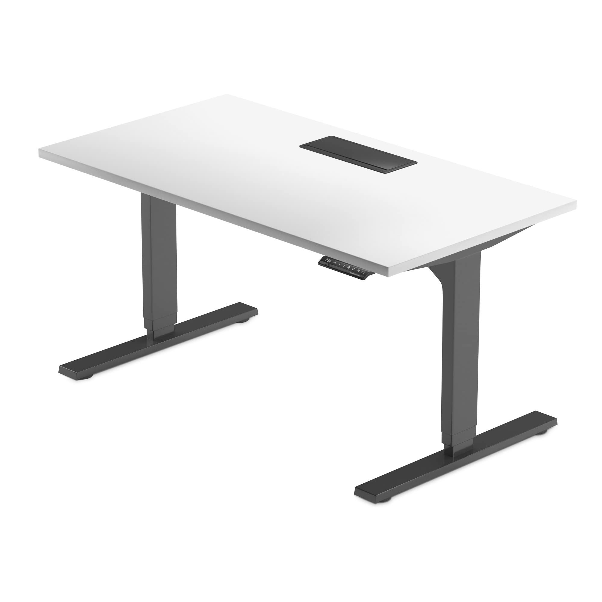 Progressive Desk 72 inch Standing Desk, Dual Motor 3 Stages Height Adjustable Large Electric Stand up Office Desk 72"x30". Compatible with Wheels