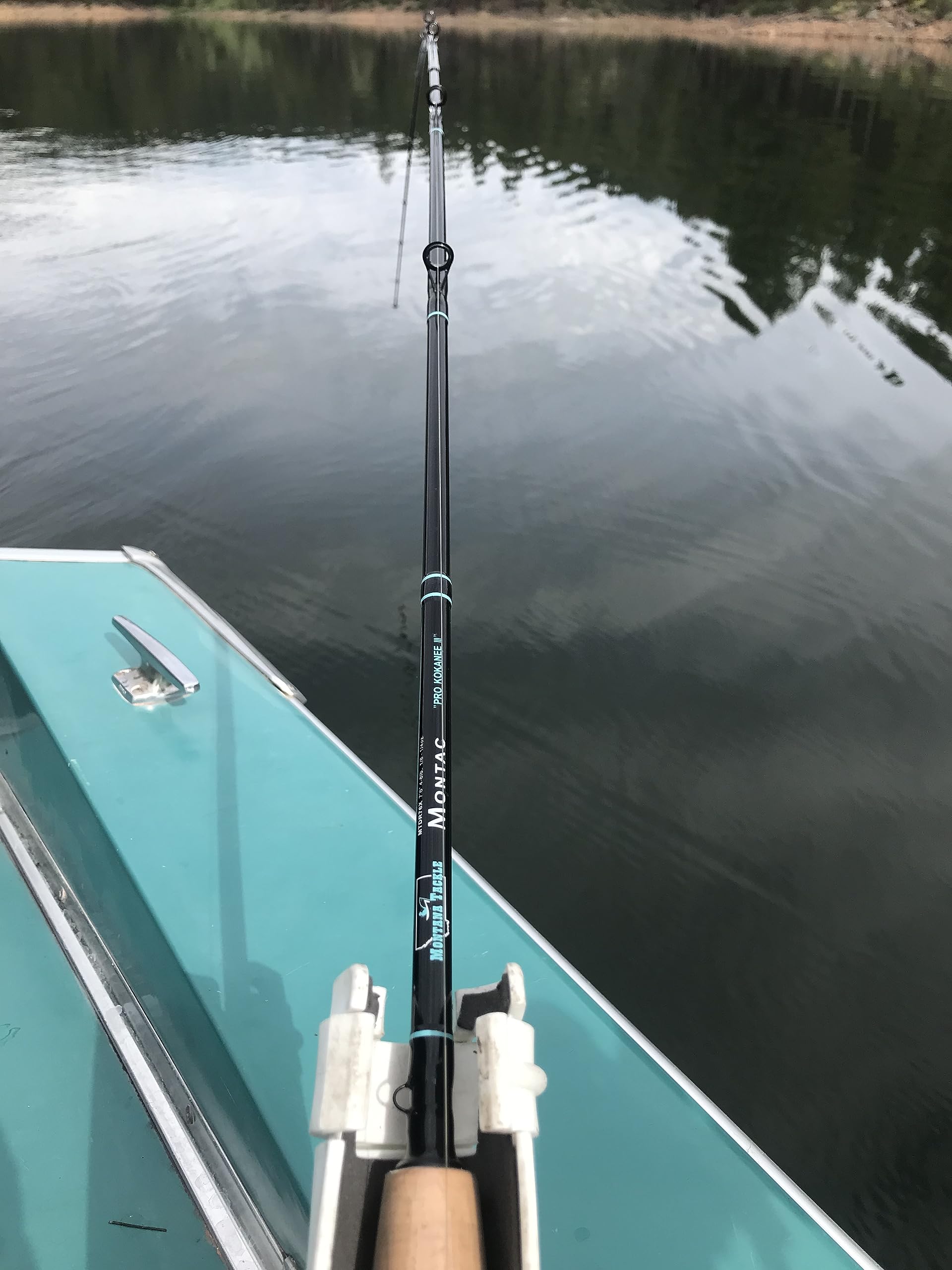Montana Tackle 7' 6" Light Action Kokanee Salmon Downrigger Rod: “PRO KOKANEE III