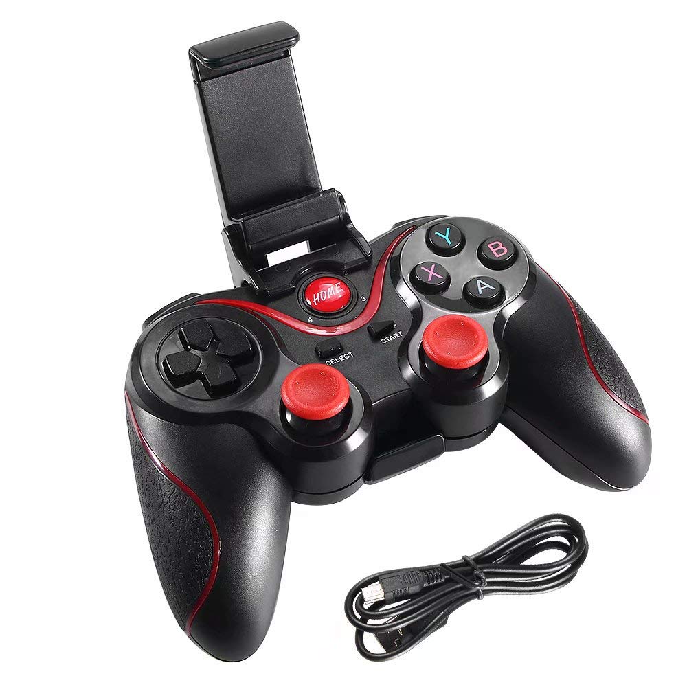Paddsun Mobile Game Controller, Wireless Bluetooth GamePad Joystick Game Controller For Android TV Box Tablet