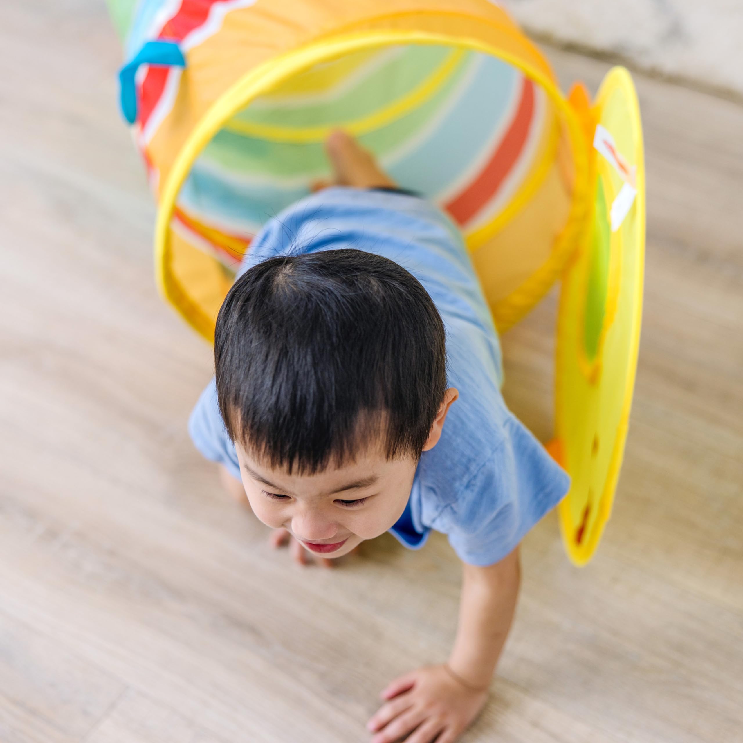 Melissa & Doug Sunny Patch Giddy Buggy Crawl-Through Tunnel - Indoor Outdoor Developmental Activity Toy Tunnel For Toddlers And Kids Ages 3+ (Multi color)