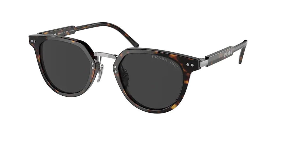 Prada PR 17YS Tortoise/Polarized Black One Size