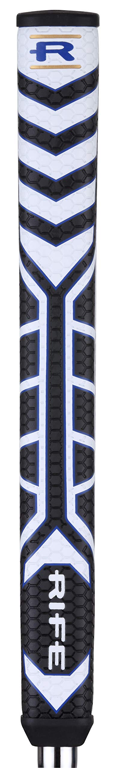 Rife Golf Roll Groove Technology Series Right Handed RG4 Full Mallet Putter Precision Milled Face Edge & Cavity Ensures an Ideal Weight Distribution & Balance Perfect for Lining Up Your Putts (35")