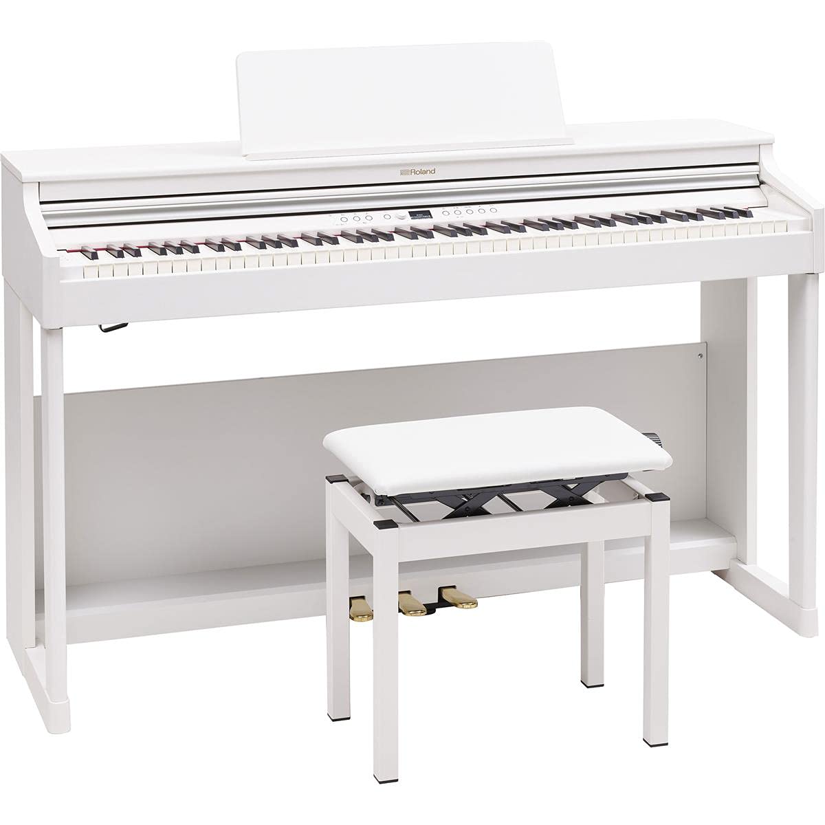 ROLAND, 88-Key Digital Home Piano (RP701-WH)