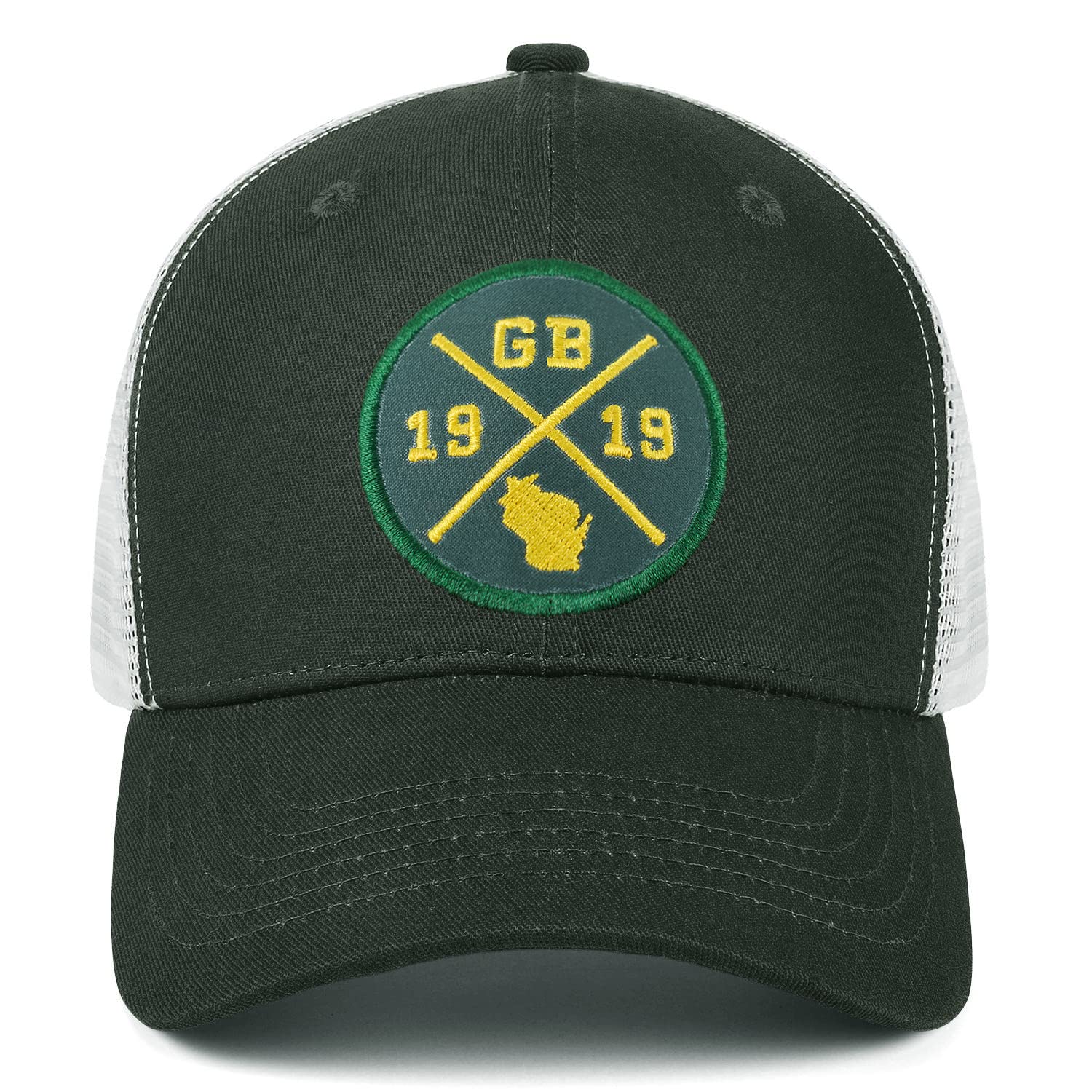 Usyobrt State City Hat Trucker Hat Embroidered Hat - Snapback Adjustable Baseball Cap Men Women