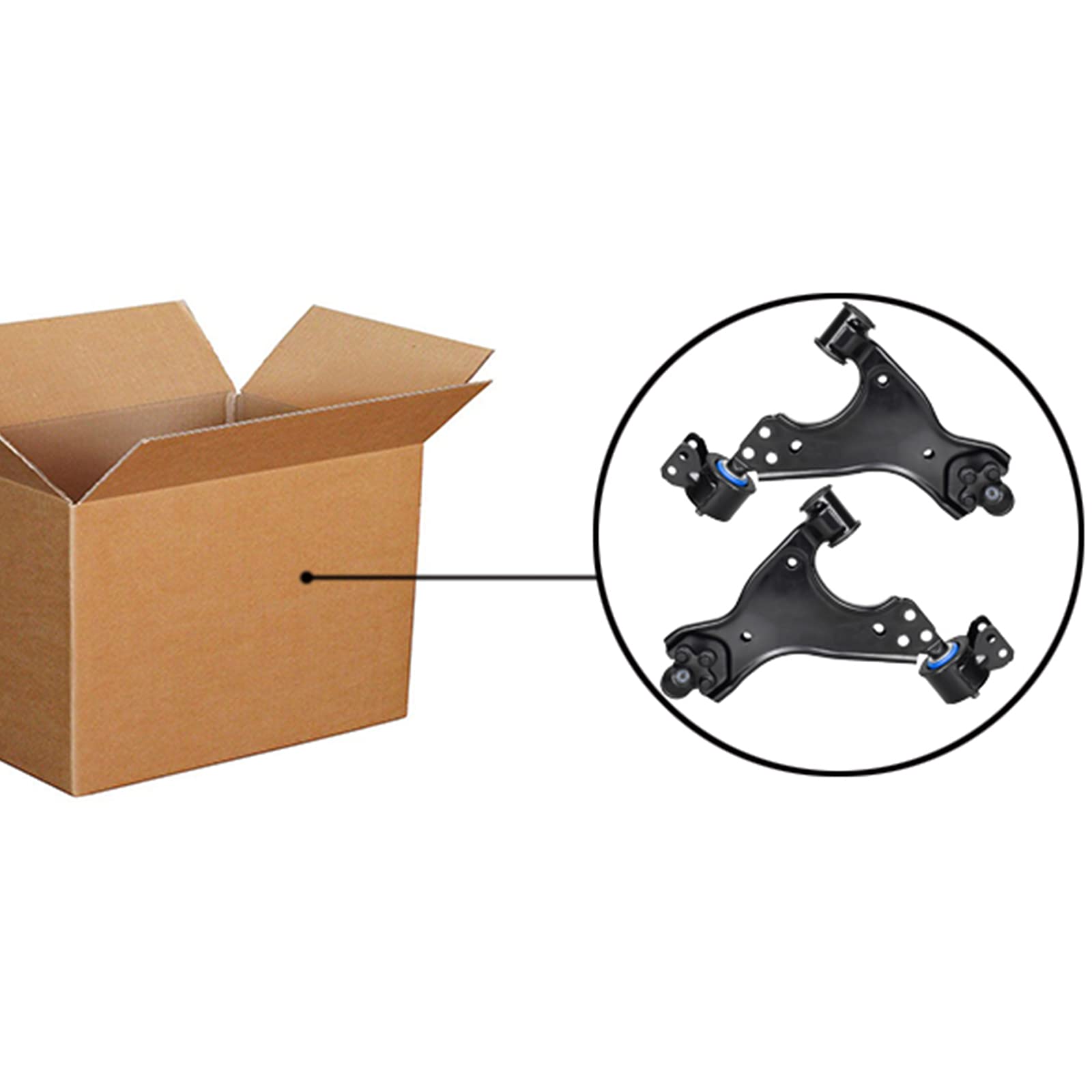 nifeida Front Lower Control Arms and Ball Joints Assembly replacement for 08-17 Buick Enclave,09-17 Traverse,07-16 GMC Acadia,07-10 Saturn Outlook K621231,K621232 Driver & Passenger