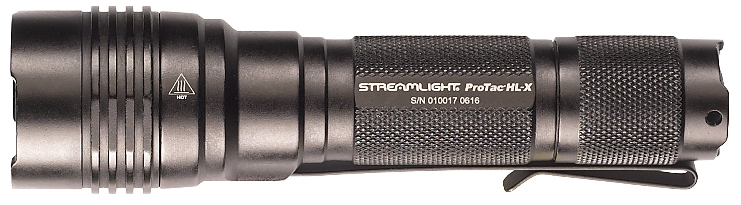 Streamlight 88065 ProTac HL-X 1000-Lumen Multi-Fuel Professional Tactical Flashlight, Includes CR123A Lithium Batteries and Holster, Black