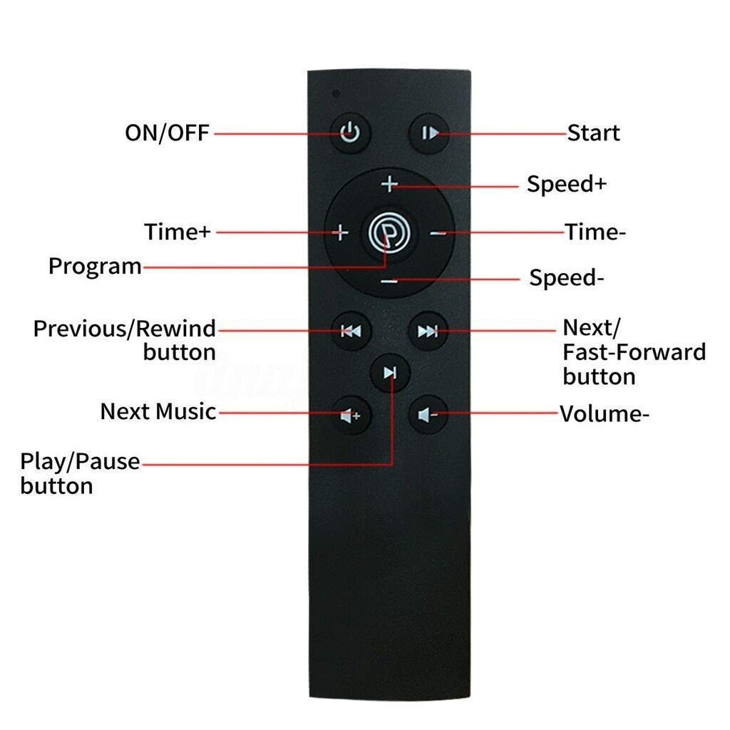 NJ508 Vibration Plate Exercise Machine - Whole Body Workout Vibration Fitness Platform w/Loop Bands - Home Training Equipment for Weight Loss & Toning (Glod)