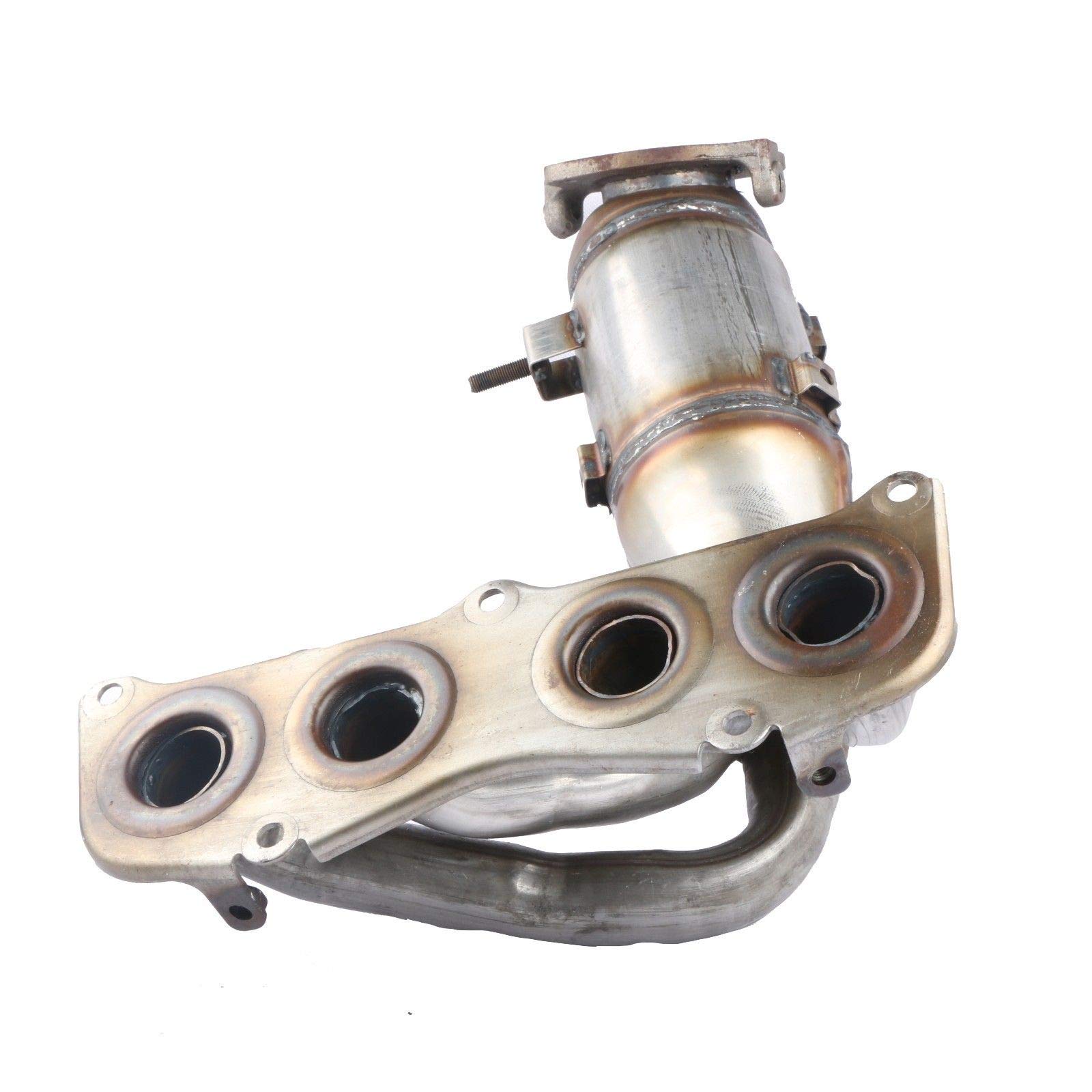 MOSTPLUS Exhaust Manifold w/Catalytic Converter Compatible for 02-06 Toyota Camry Solara L4 2.4L Replaces 674-811