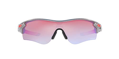 Oakley Men's Radarlock Path (A) Rectangular Sunglasses, Space Dust/Prizm Snow Sapphire, 55 mm