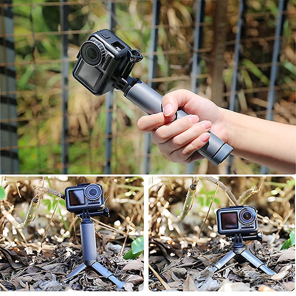 Osmo Action Mini Tripod for Osmo Action Camera with Luckybird USB Reader