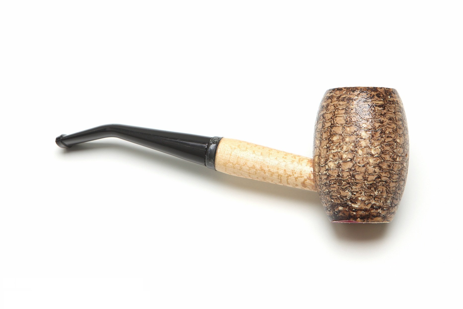 Missouri Meerschaum - Country Gentleman Corn Cob Tobacco Pipe - Bent Bit