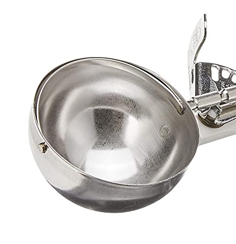 Vollrath Stainless Steel Disher - Size 6,White, 9.87"L x 5.13"W