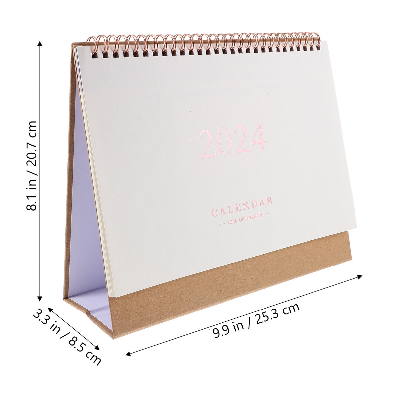 Office Decor 2024 Desktop Calendar Jul. 2023-Dec.2024 Standing Flip Desktop Calendar Monthly Daily Planner Calendar for Home Office Planner Organizer Large (Pink) Desk Decor