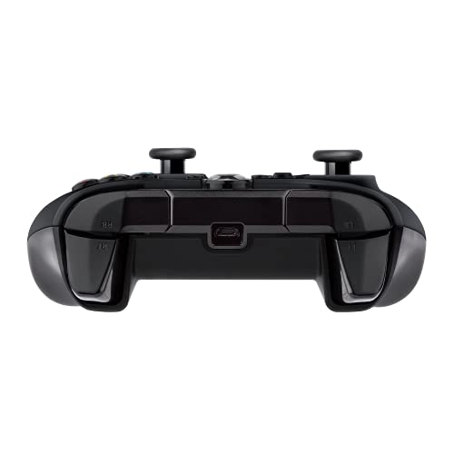 PDP Wired Game Controller - Xbox Series X|S, Xbox One, PC/Laptop Windows 10, Steam Gaming Controller - USB - Advanced Audio Controls - Dual Vibration Videogame Gamepad - Raven Black