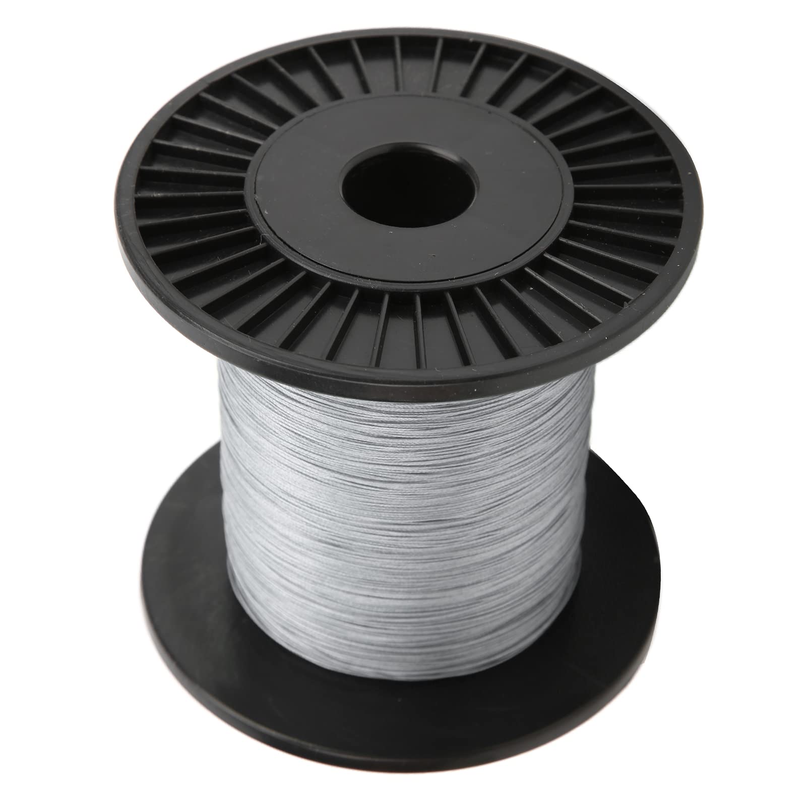 PE Fishing Line, Standard Wire Diameter 500m Fishing Line Glossy Strong Pulling Force Withstand 10 Kg/22lb Environmental for Saltwater for Freshwater(1.0 gray)