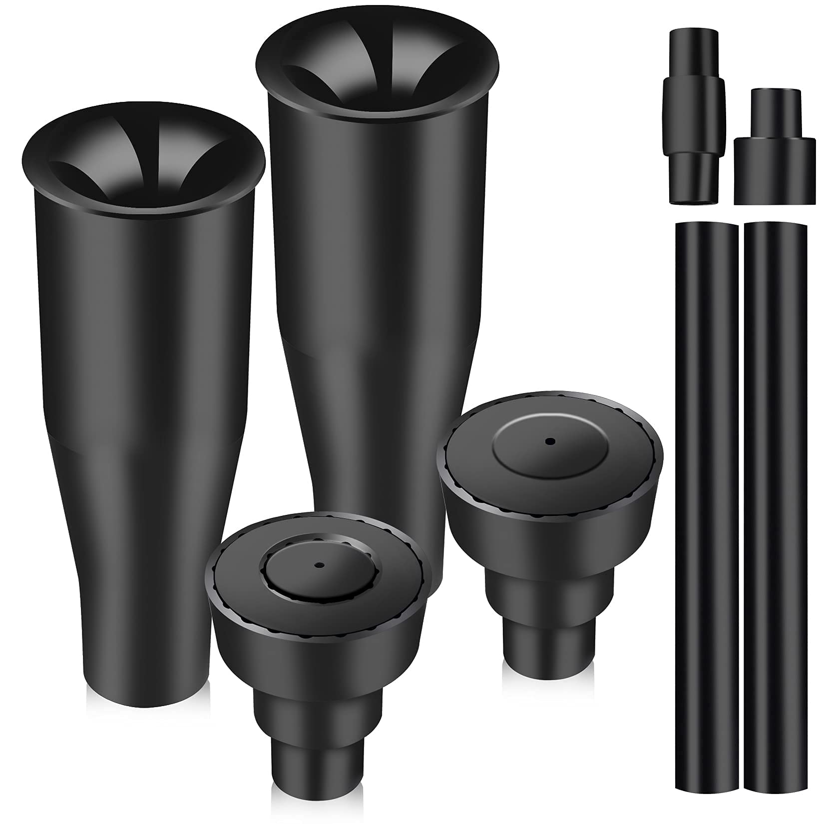 Water fountain nozzle for Garden, Ponds, Tabletop Fish Ponds, 8 pcs of Set, 2 Fountain Shaped, (size-S)