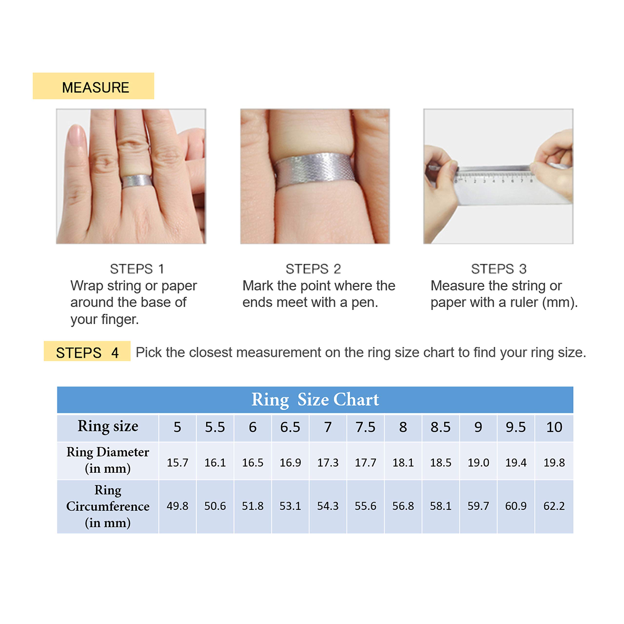 Oiney 14K Gold 1.5mm Comfort Fit Moissanite Wedding Band (Yellow-Gold, 9)