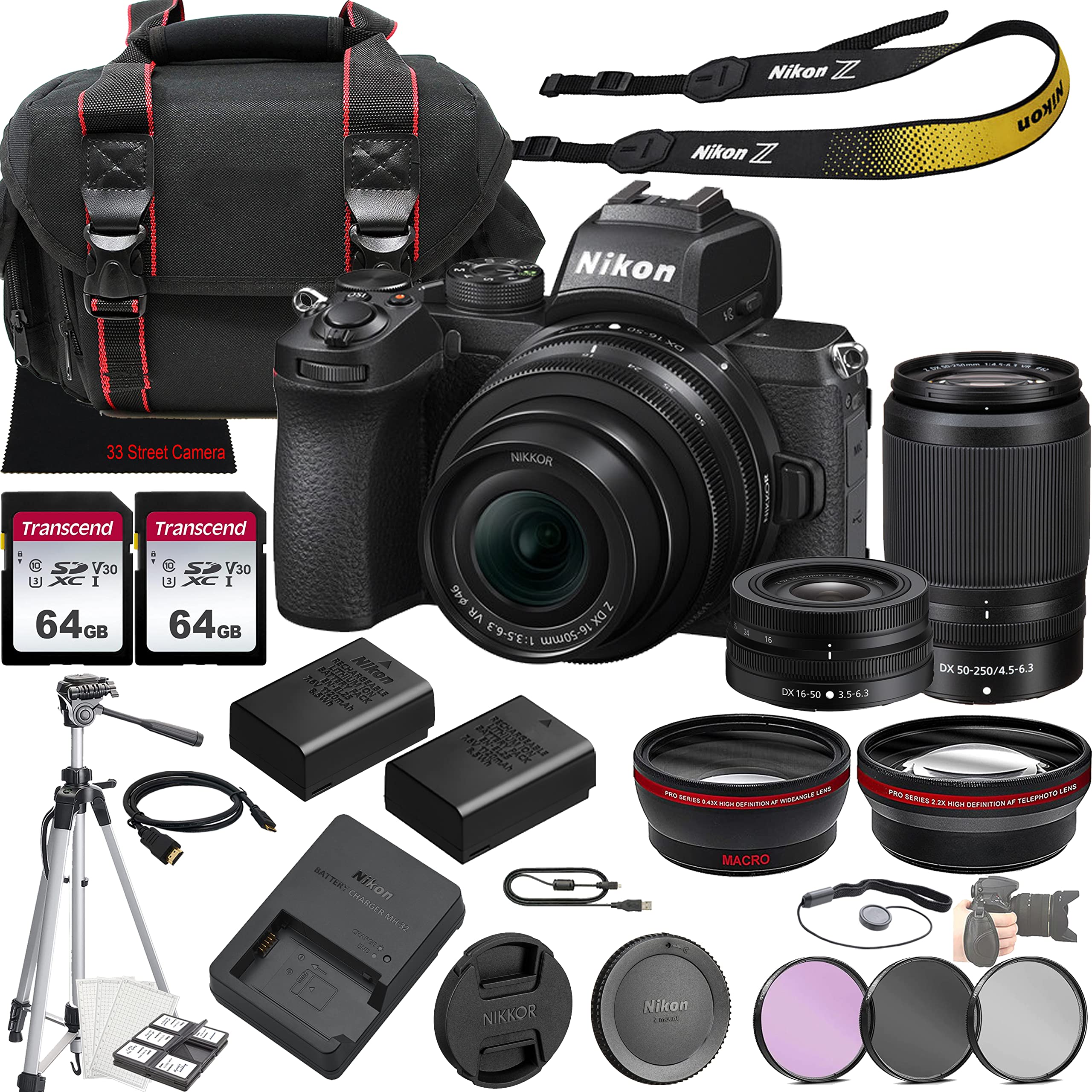 Nikon Z 50 Mirrorless Camera with NIKKOR Z DX 16-50mm f/3.5-6.3 VR Lens Kit