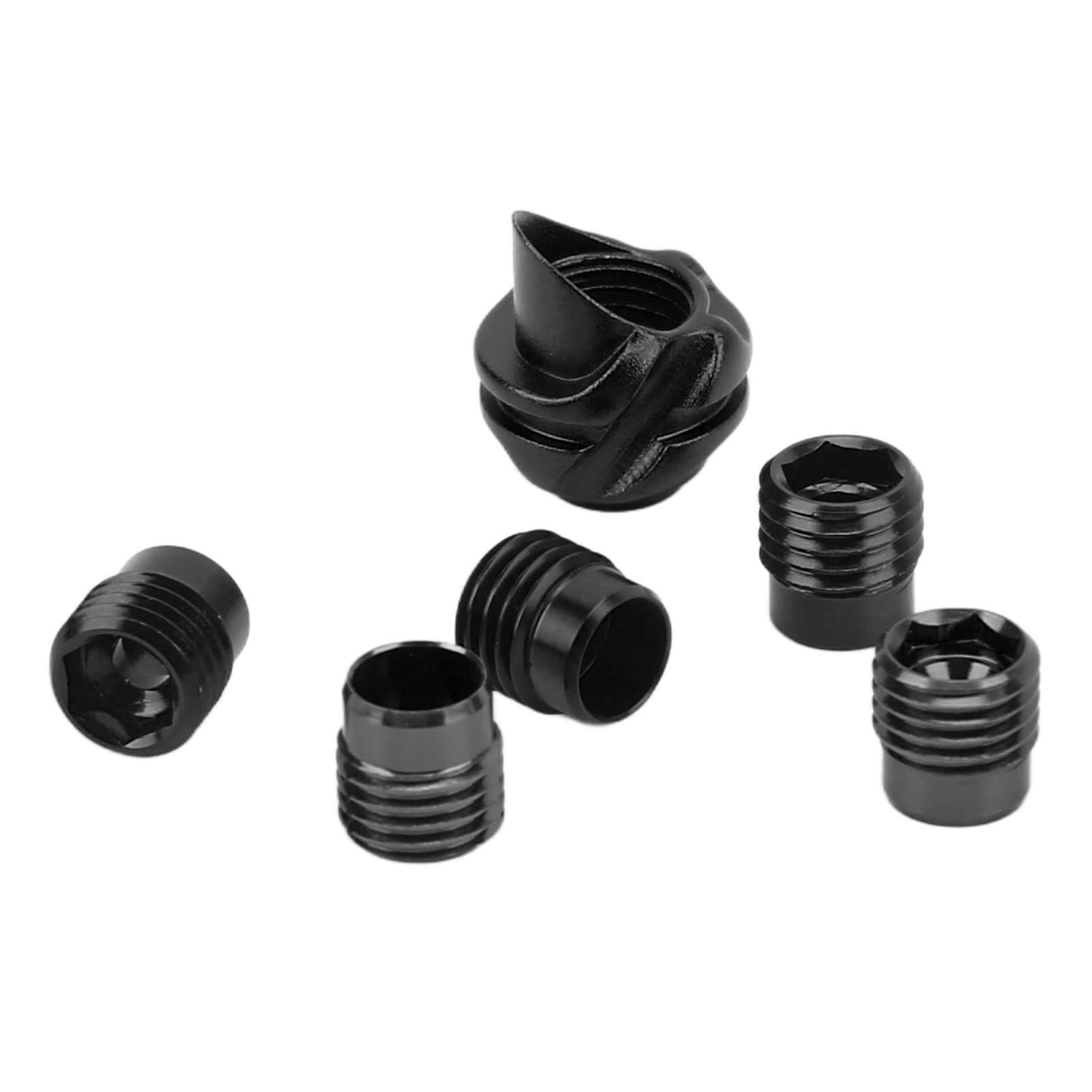 RTLR Compound Bow Peep Sight, CNC Maching Archery Hooded Peephole Kit for Shooting (Black)