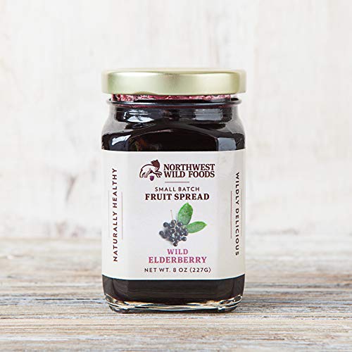 Northwest Wild Foods Fruit Spread Variety Pack - Six 8 Ounce Jars