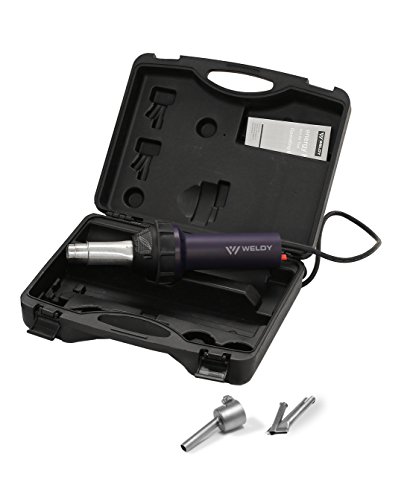 WELDY HT1600 Hot Blast Torch Overlap Plastic Hot Air Heat Gun Hot Welder Pistol Tool Kit 1600W
