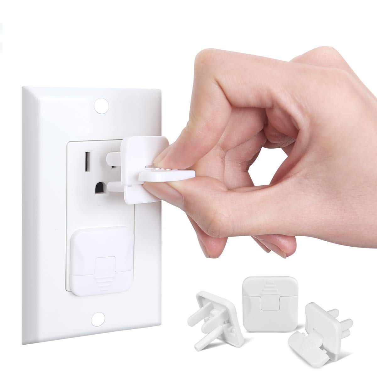 New 360 Degree Retractable Baby Gate + Free 38PACK Outlet Safety Covers, PRObebi Protect Your Baby Safety