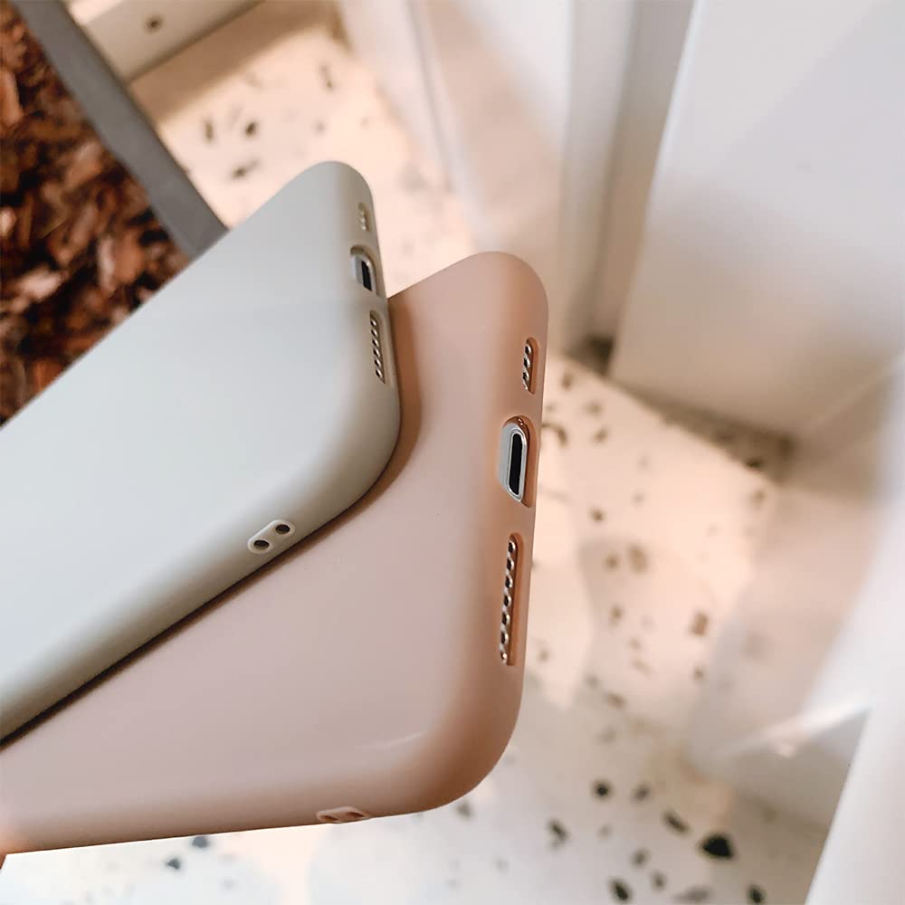 Ownest Compatible for iPhone X Case,iPhone Xs Case for Soft Liquid Silicone Gold Heart Pattern Slim Protective Shockproof Case for Women Girls for iPhone X/XS Case-Purple