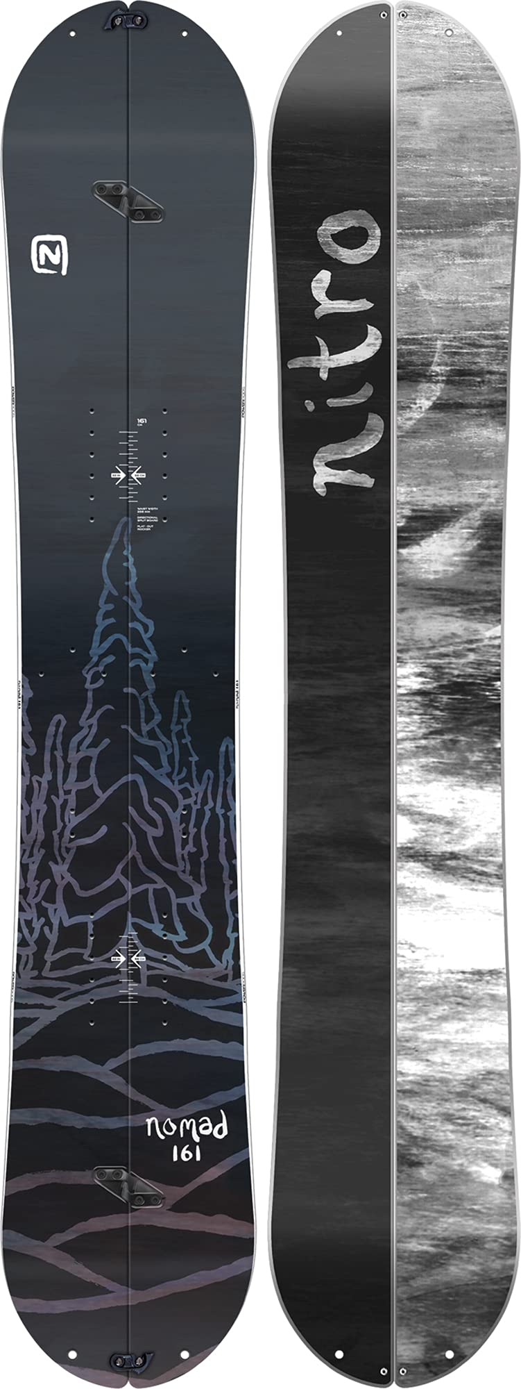 Nitro Nomad Splitboard Mens Sz 161cm