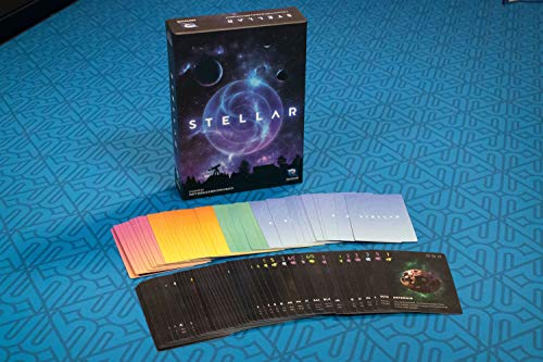 Renegade Game Studios Stellar, 2 Player Stargazing Competition, Ages 8+, Playing Time 30 Minutes.