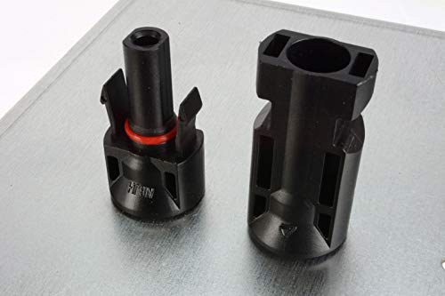 TEMCo 30A Solar Panel PV Cable Direct Box Connector Screw (6 Pair M/F)