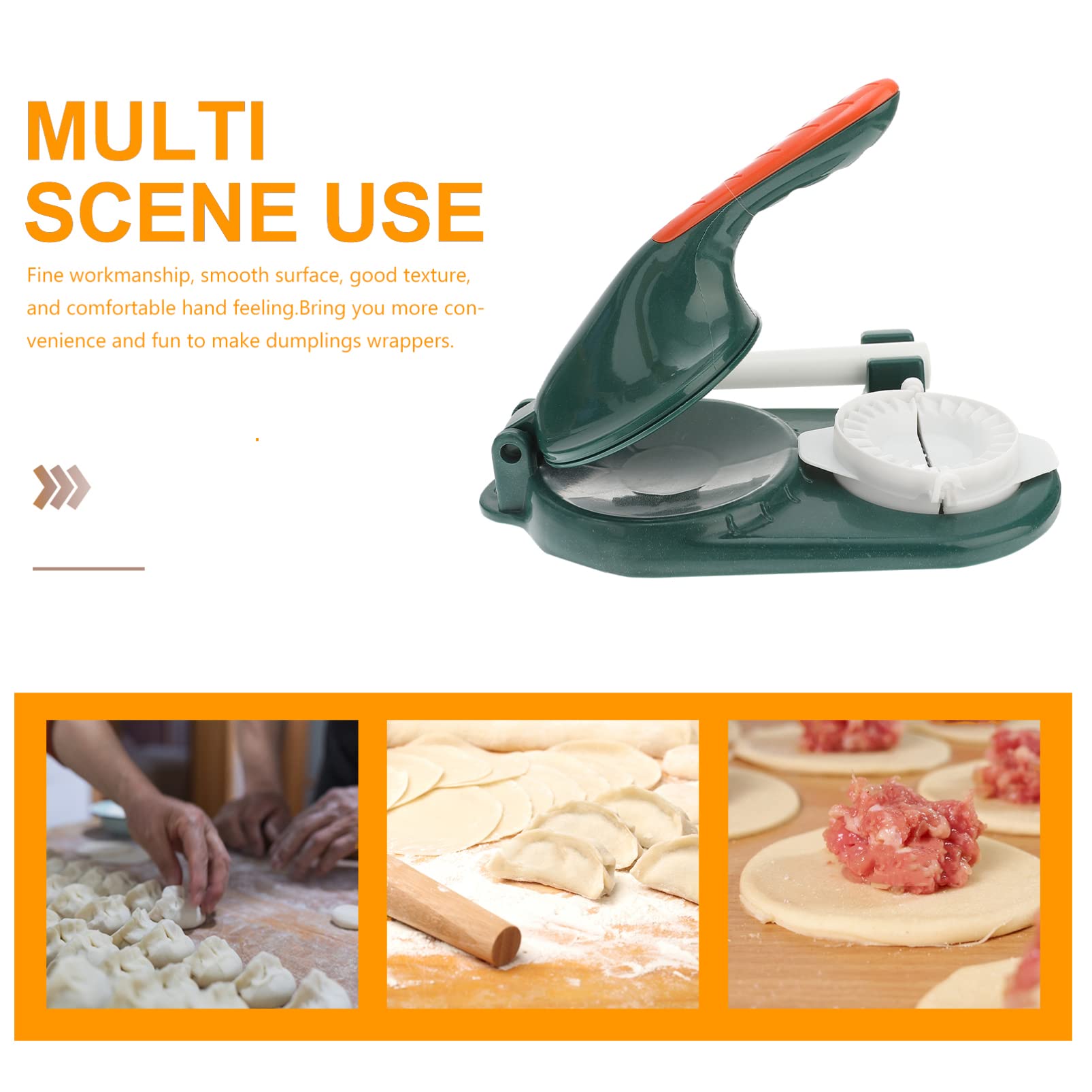 TOPBATHY Dumpling Press Dumpling Press Manual Tortilla Maker Press:Dumpling Wrappers Maker Press Tortillas Pancakes Dumpling Skin Dough Presser Kitchen Gadgets Empanadas Press